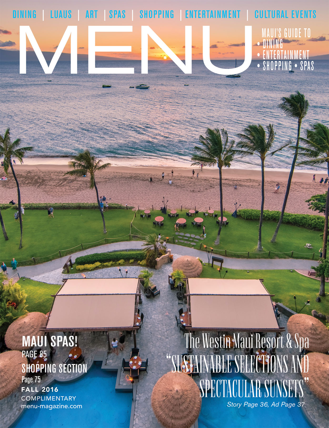 the-westin-maui-fall-16-cover - MENU Magazine